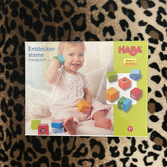 Haba | Toys | Nwt Haba Entdeckersteine Baby Blocks | Poshmark